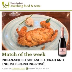 English Sparkling Rose' & Indian food | Busi Jacobsohn